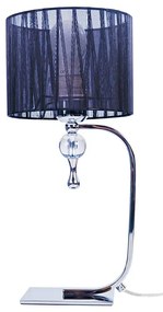 Retro stolní lampa Impress černé
