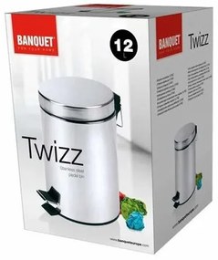 Banquet Odpadkový koš TWIZZ, 12 l