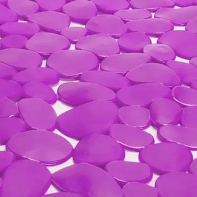 MSV GALETS protiskluzová podložka do sprchy růžová / PVC / 53 x 53 cm
