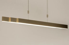 Závěsné designové LED svítidlo nad stůl Corciano Gold Trio 200