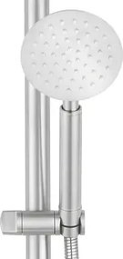 FALA Steely 1 / Sprchový set / nerezová ocel / výška 96-126 cm