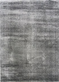 Berfin Dywany, Kusový koberec Microsofty 8301 Dark grey, 80x150, šedá, ložnice