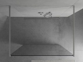 Mexen Kioto, sprchová zástěna Walk-In 170 x 200 cm, 8mm čiré sklo, chromový profil, 800-170-002-01-00