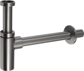 Sapho umyvadlový sifon 5/4 nábytkový odpad 32 mm kulatý gun metal šedá SI581