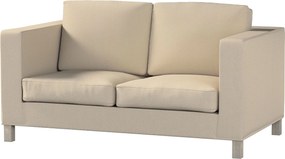 Potah na pohovku IKEA Karlanda 2-místná, krátký barva béžová látka pletený vzor