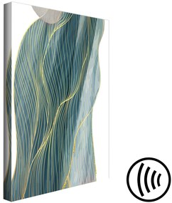 Obraz Tyrkysová vlna (1dílná) svislá