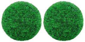 Umělé buxus koule 2 ks 27 cm 315479
