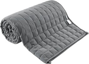 Zátěžová přikrývka antistresová 9 kg Rebel RBA-6014, 150 x 200 cm, šedá