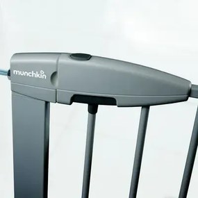 Munchkin - Dětská zábrana Easy Loc stříbrná / do 24 měsíců