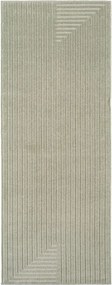 Zelený vnitřní a venkovní běhoun 80x250 cm Nova 1202 – Ayyildiz Carpets