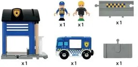 BRIO Policejní stanice se světlem a zvukem / od 3 let