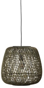 WOOD Exclusive Závěsné světlo MOZA zelená 36x36cm 373291-G