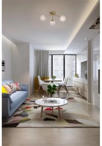 Searchlight 11523-3GO - Přisazený lustr ASTRAL 3xG9/33W/230V zlatá