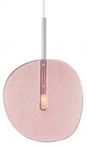Lollipop, glass shape B light pink Lasvit