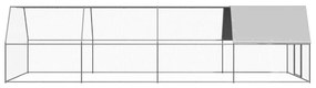 vidaXL Marketos Venkovní klec pro kuřata 3 x 8 x 2 m pozinkovaná ocel