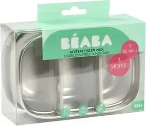 Beaba Svačinový box nerez Velvet Grey/Sage Green
