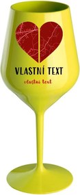 Personalizovaná nerozbitná sklenice - Dvě místa, jedno srdce