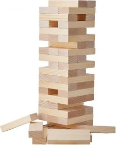 Hračka Tumbling Timber hračka 60 bloků Giant Tumble Věž Blocks Hra Taška