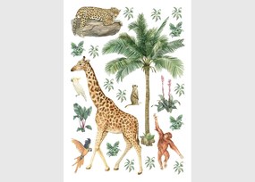 Dětská samolepka na zeď Jungle | 42.5 x 65 cm | DDK1745