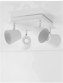 Designové bodové svítidlo Gropius 22 bílé
