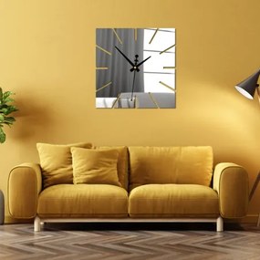 Nástěnné hodiny minimalistický čtvercový design | SENTOP X0099