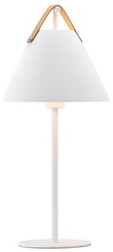 Designová stolní lampa ve skandinávském stylu Strap Table  Designová stolní lampa ve skandinávském stylu Strap Table Barva: Bílá