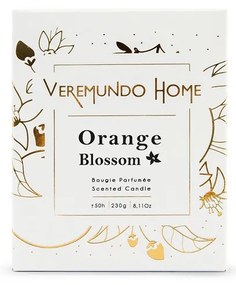 VEREMUNDO HOME Vonná svíčka Paris Orange Blossom, 230 g, bílá 10103