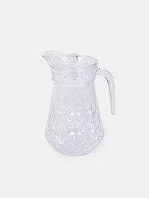 Sinsay - Skleněný džbán s reliéfním vzorem - clear