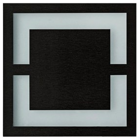 Schodišťové LED svítidlo Quadro, 1x LED 0,6w, 3000k, b
