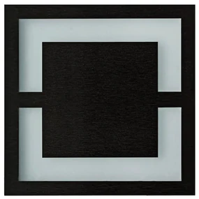 Schodišťové LED svítidlo Quadro, 1x LED 0,6w, 3000k, b
