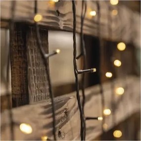 Emos D1AW01 CONNECT / Startovací řetěz s napájením / 100 LED / 10 m /