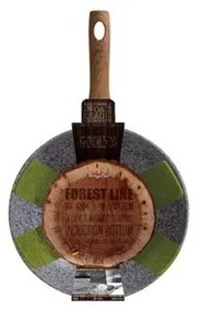 BERLINGERHAUS Pánev WOK s mramorovým povrchem 28 cm Forest Line BH-1204