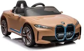 Eljet Dětské elektrické auto BMW i4 bronz / 50 W / Rychlost: 3-5 km-h