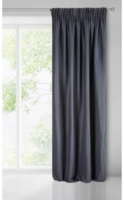 ZATEMŇOVACÍ ZÁVĚS NA PÁSCE AGGIE 140X270 CM TMAVĚMODRÁ