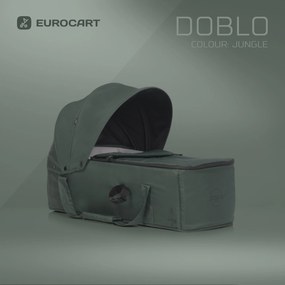 Hluboká měkká vanička pro dětský kočárek Euro-Cart Doblo Jungle