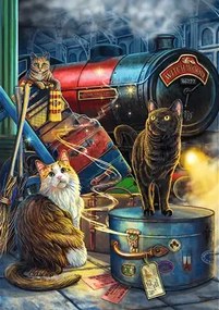 Trefl - Puzzle - Premium Plus Magic Collection: Witchwood Expres / 100