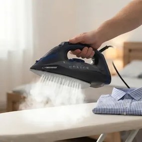 Esperanza EHI012 černá / Napařovací žehlička / keramická deska / 2600