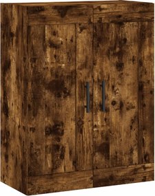 Skříň highboard kouřový dub 69,5 x 34 x 180 cm kompozitní dřevo 3200030