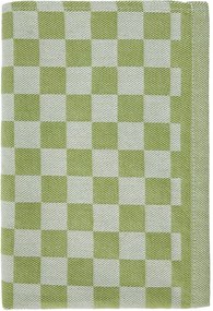 CHECKER STYLE Utěrka - sv. zelená