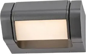 Rabalux 77103 Medna antracitová / Venkovní nástěnné LED svítidlo / 8W