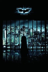 Umělecký tisk The Dark Knight Trilogy - Night City