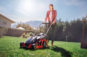 EINHELL Rotační sekačka AKU 43 cm GE-CM 43 LI M Kit (2x4 Ah)