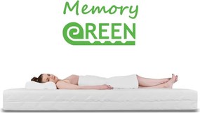 Matrace Memory Green EMI 90 × 200 cm 1+1 ZDARMA