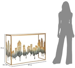 Designová konzole Daisuke 110 cm vícebarevná
