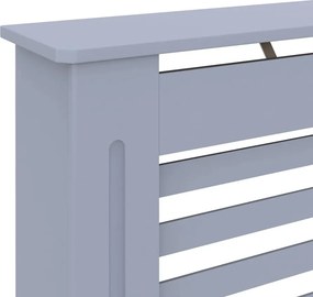 Kryt na radiátor antracitový 172 x 19 x 81,5 cm MDF 288188