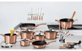 BERLINGERHAUS Mlýnek na pepř a sůl elektrický Rosegold Metallic Line BH-1906