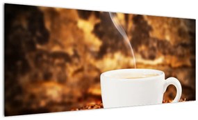 Šálek kávy, obrazy (100x40cm)