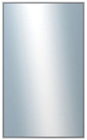 DANTIK - Zarámované zrcadlo - rozměr s rámem cca 60x100 cm z lišty Hliník šedá | P02-006 (7002006)