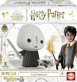 EDUCA 3D puzzle Harry Potter: Lord Voldemort / 46 dílků / od 6 let