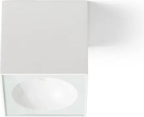 RED R13624 SENZA SQ stropní bílá čiré sklo 230V LED 6W IP65 3000K - RED - DESIGN RENDL